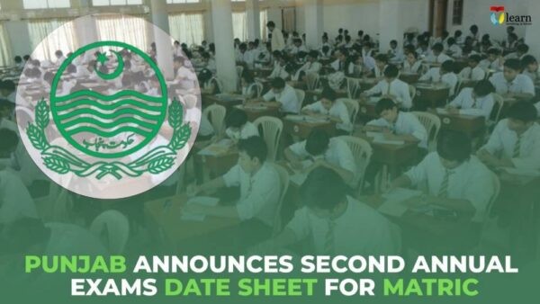 Punjab Announces Second Annual Exams Date Sheet for Matric